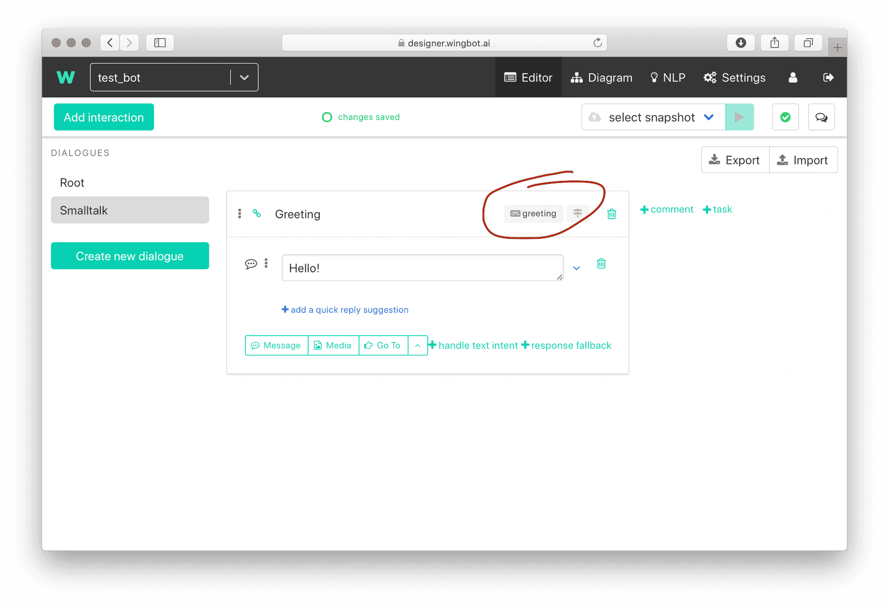 Best practices - Wingbot Chatbot Framework Documentation