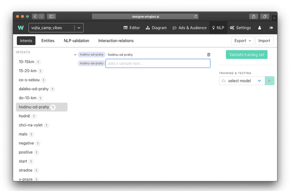Starting from scratch - Wingbot Chatbot Framework Documentation