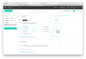 Setting a variable - Wingbot Chatbot Framework Documentation