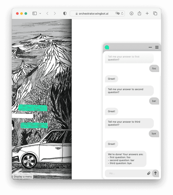 Array variables - Wingbot Chatbot Framework Documentation