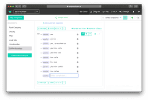 First dialogue - Wingbot Chatbot Framework Documentation